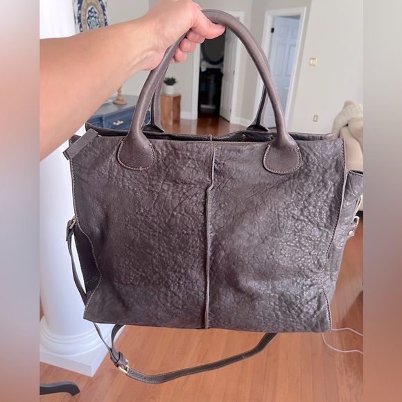 Maxon | Bags | Maxon Brand New Supple Italian Leather Large Bag Made In ...